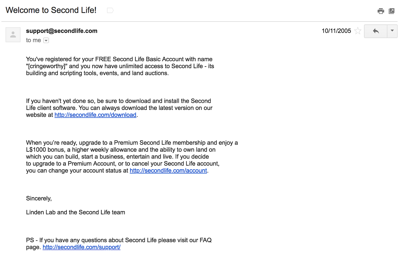I've accessed my email inbox that I have not used for 7 years & found ...